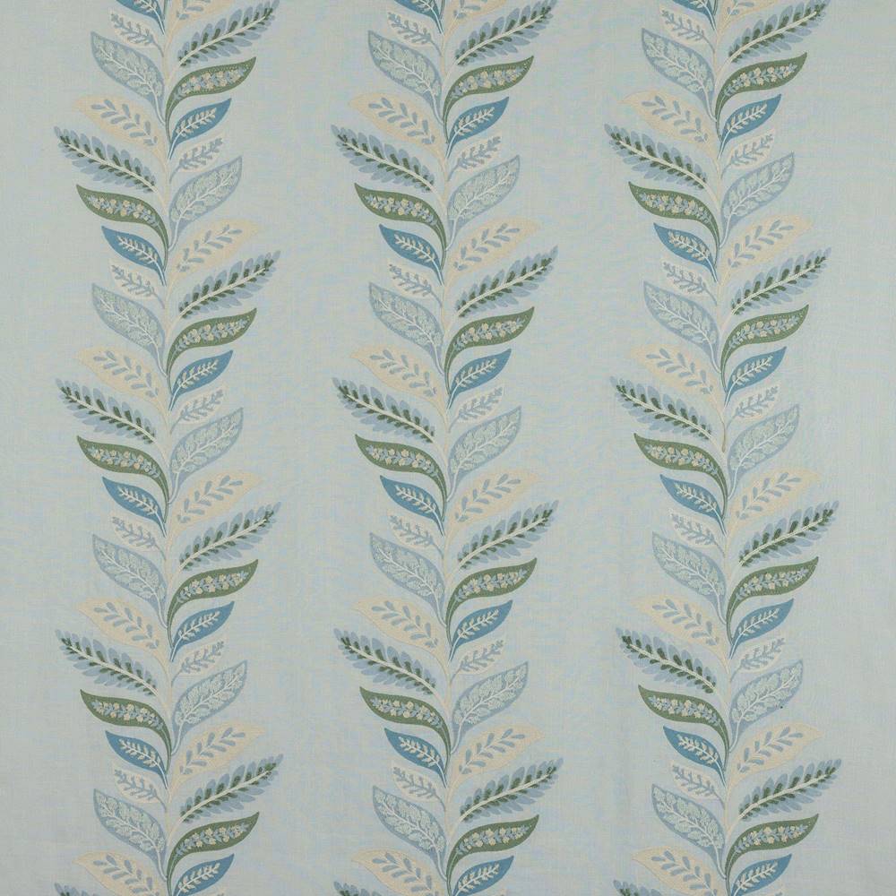 Laurel, blue, ivory - Cowtan & Tout Design Library