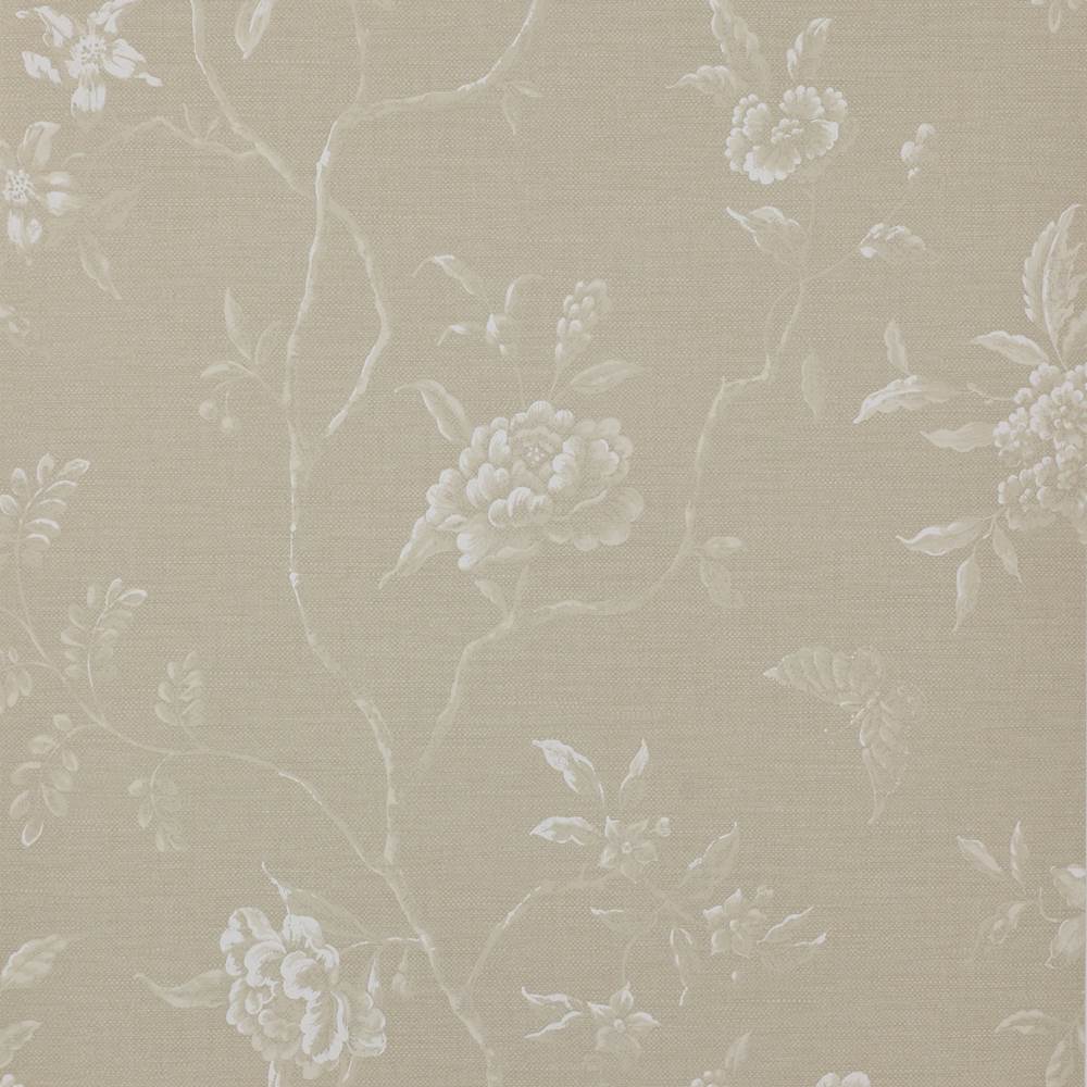 Swedish Tree Wallpaper, old blue - Cowtan & Tout Design Library