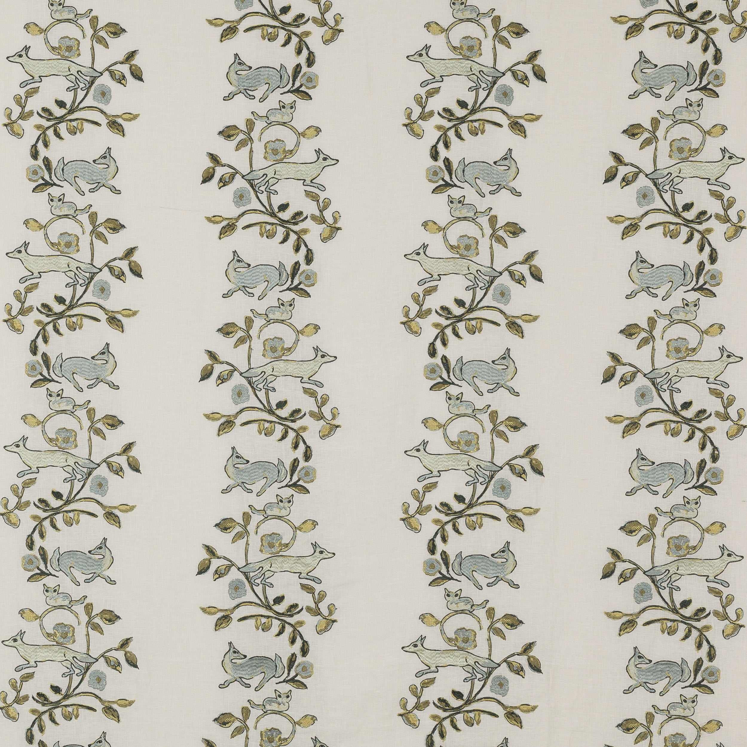 Fox Stripe, cinnabar - Cowtan & Tout Design Library