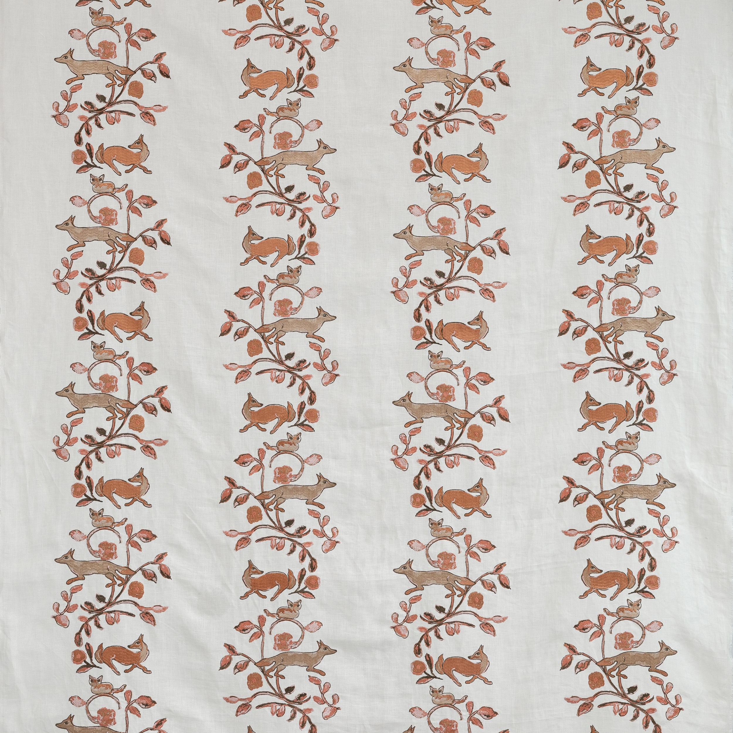 Fox Stripe, azure - Cowtan & Tout Design Library