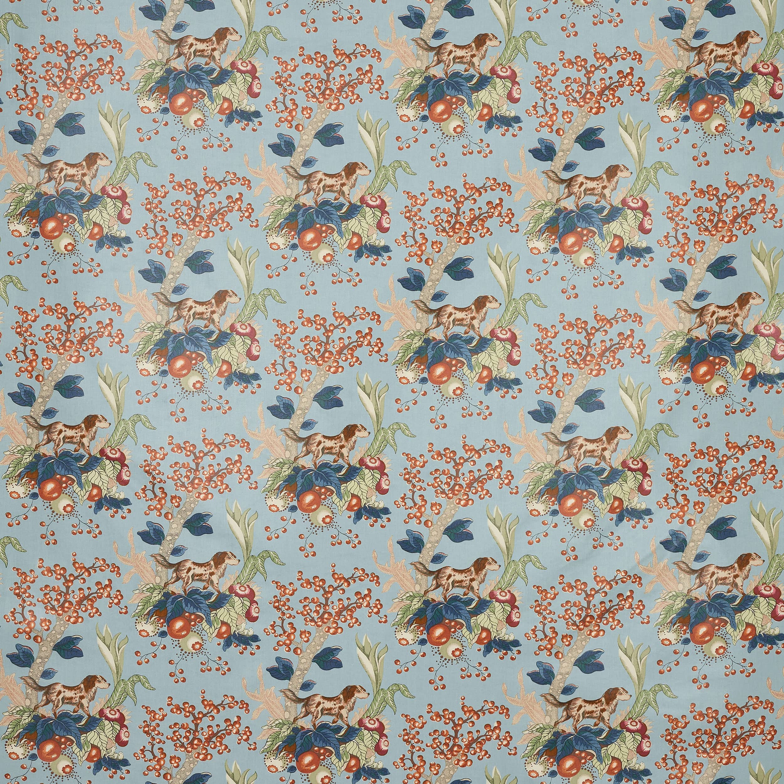 The Setter II, indigo, cream - Cowtan & Tout Design Library
