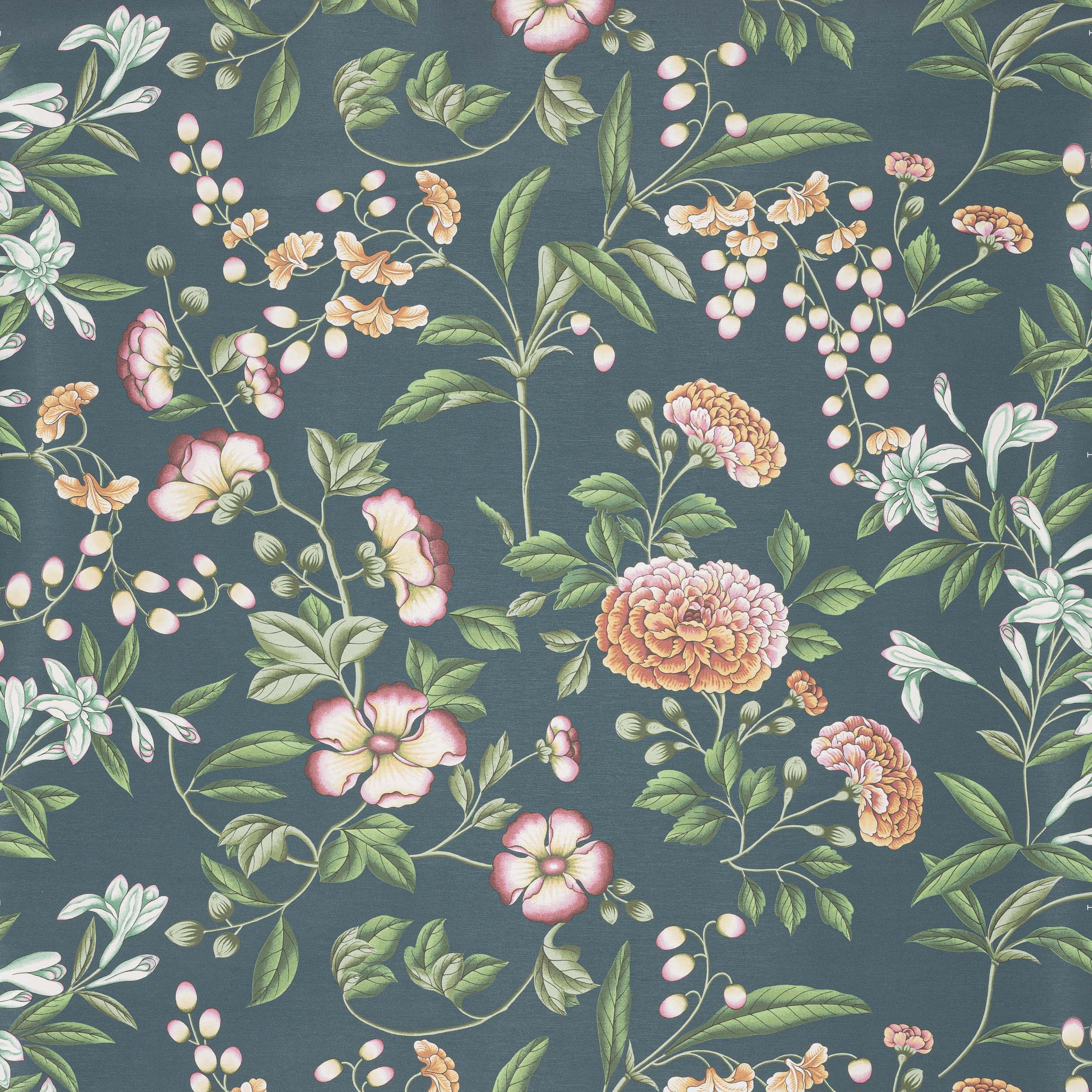 Coromandel Wallpaper, ardoise - Cowtan & Tout Design Library