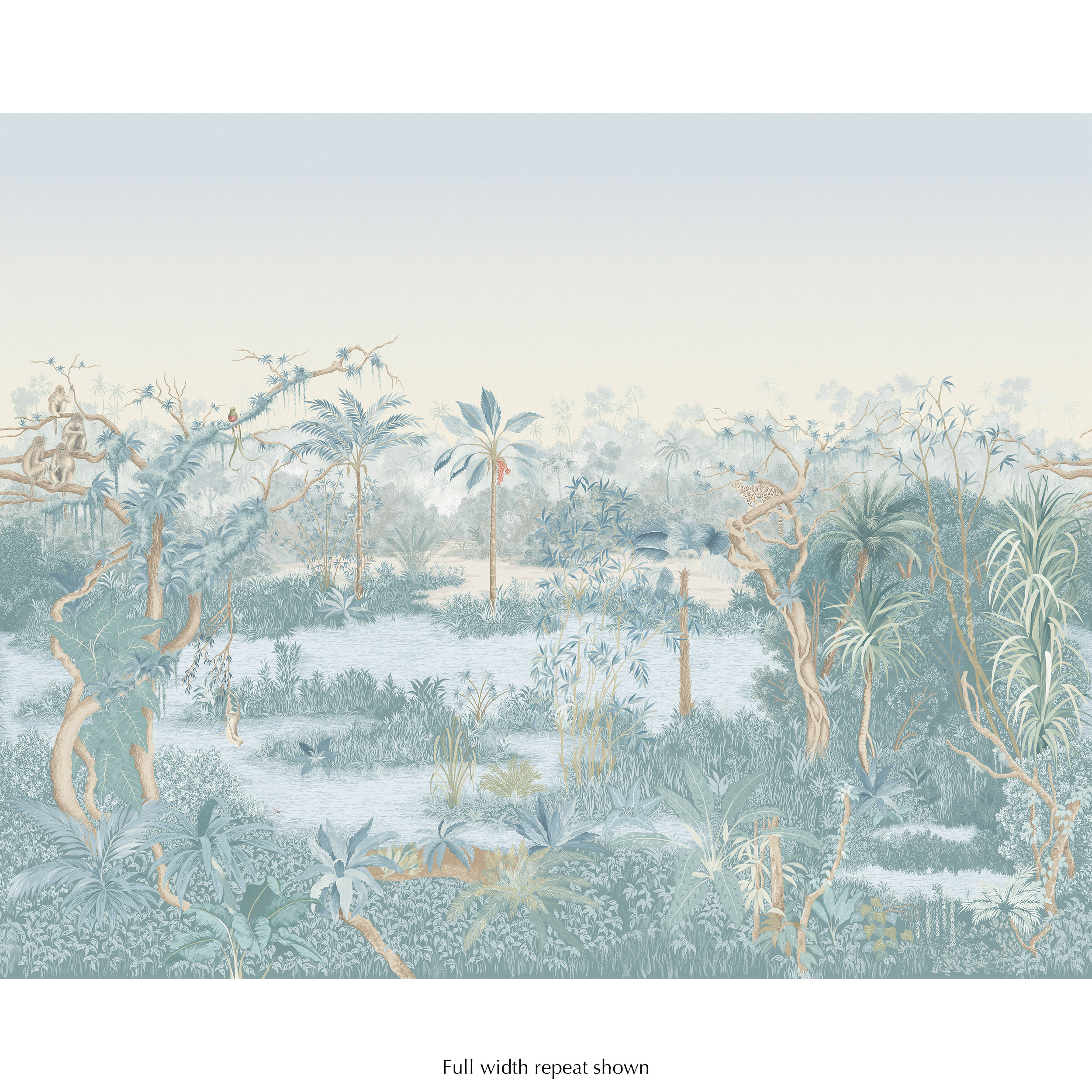 Borneo Wallpaper, printemps - Cowtan & Tout Design Library