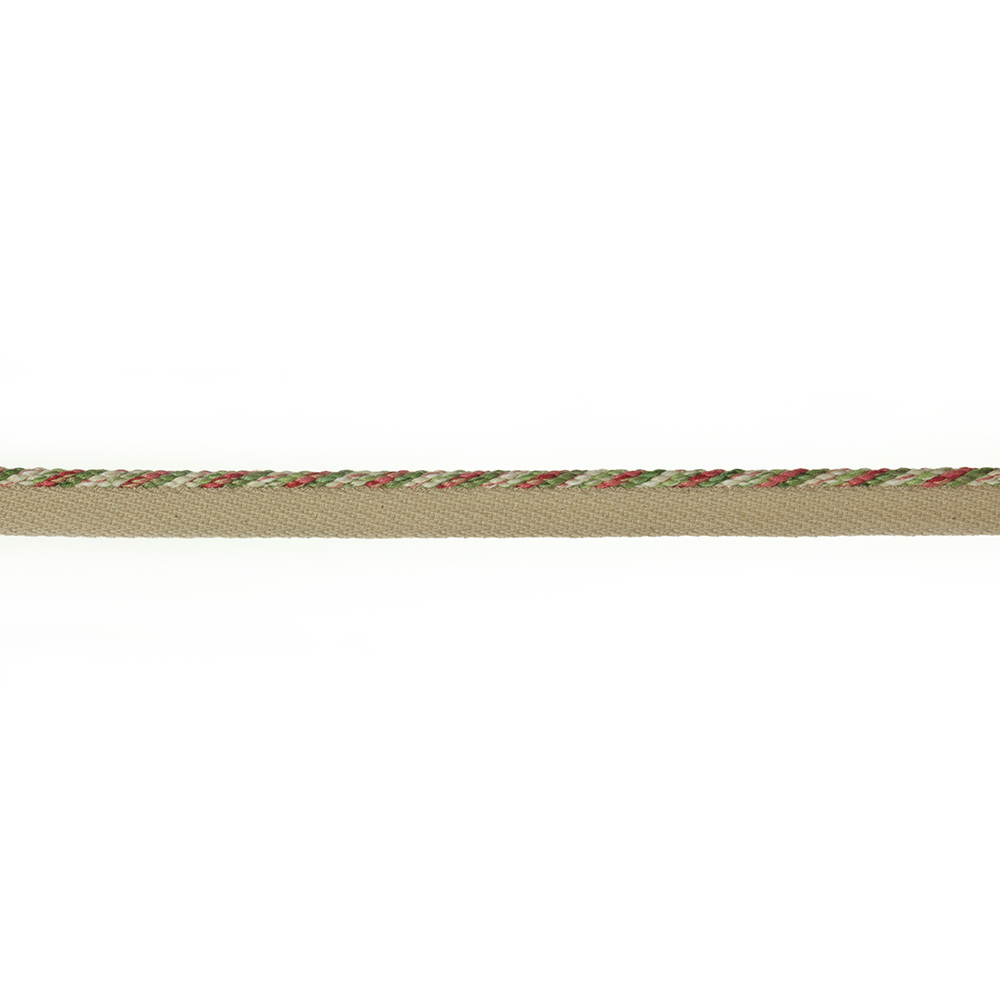 Arlington Small Rope, red, green - Cowtan & Tout Design Library