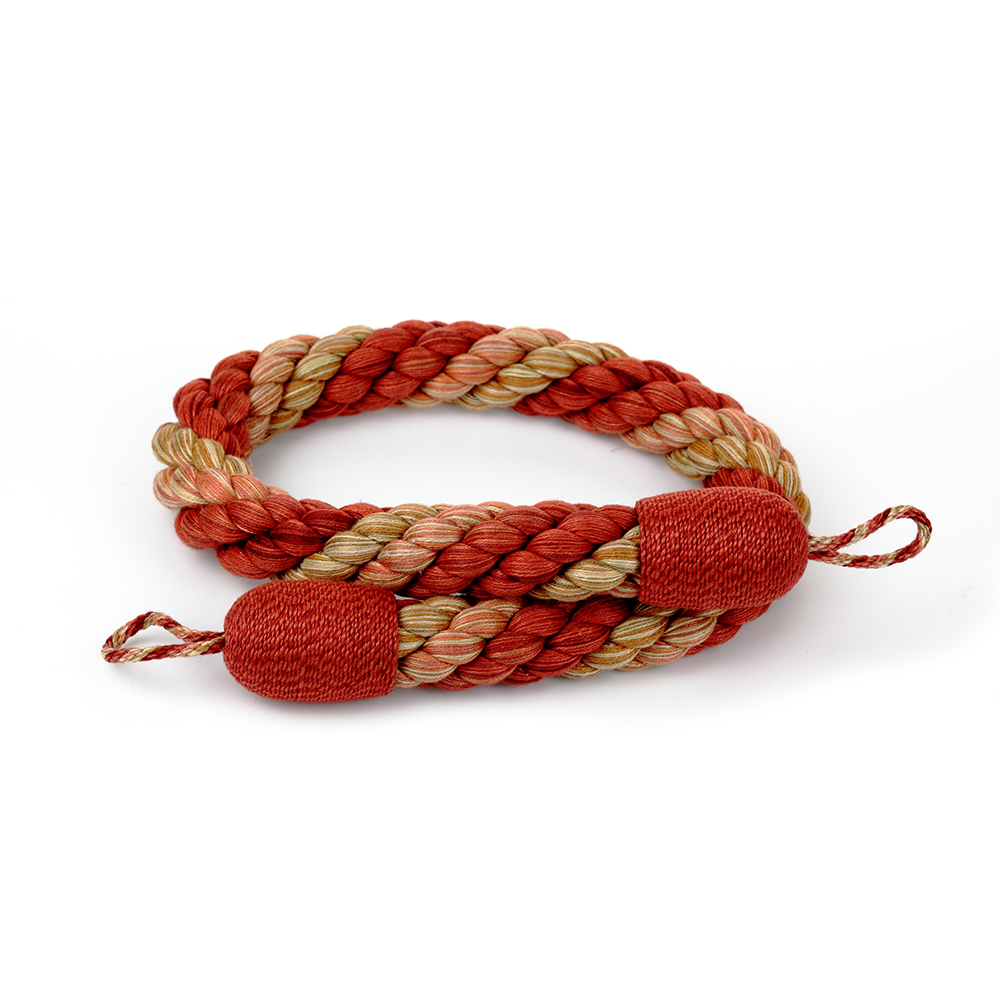 Arlington Rope Tieback, red, green - Cowtan & Tout Design Library