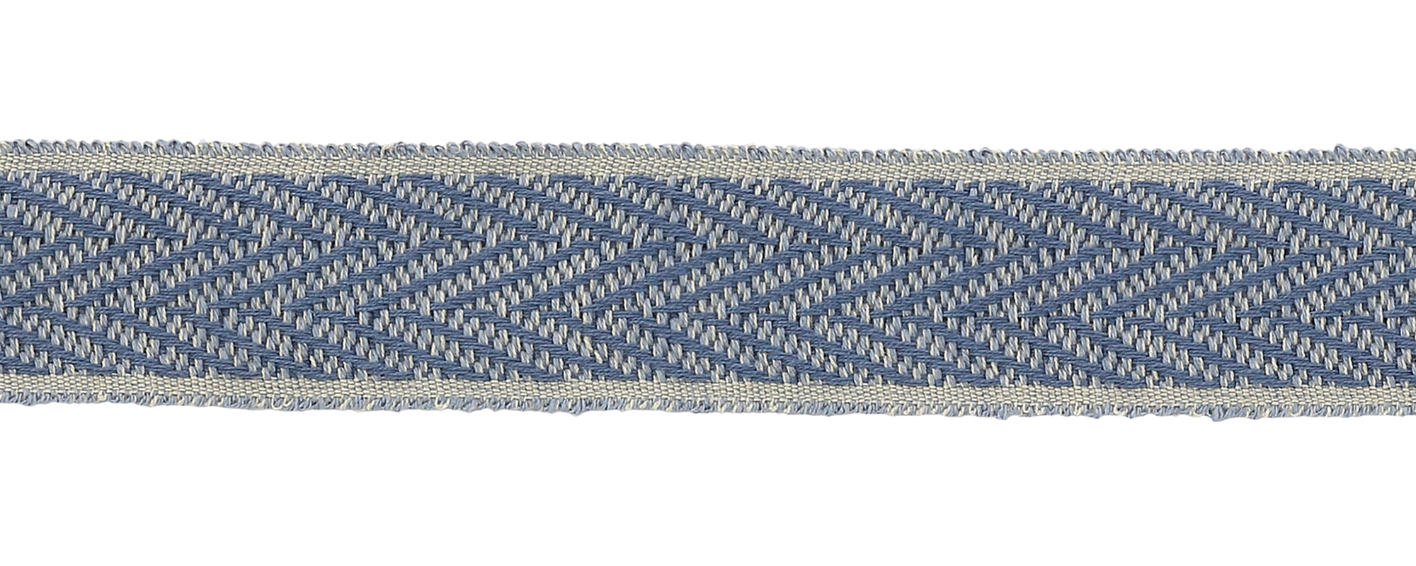 Chevron Braid, old blue - Cowtan & Tout Design Library