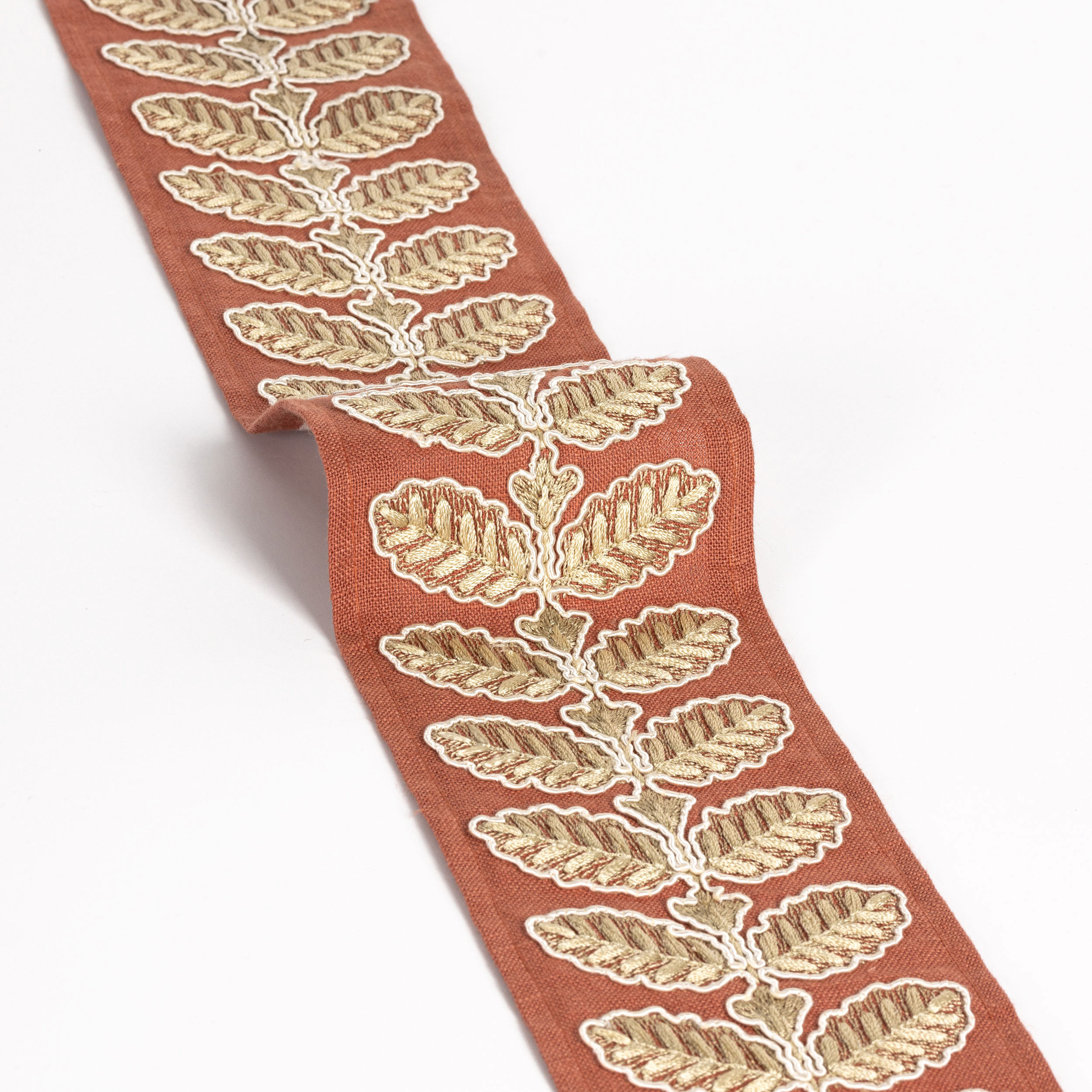 Lansdowne Stem Braid, leaf - Cowtan & Tout Design Library