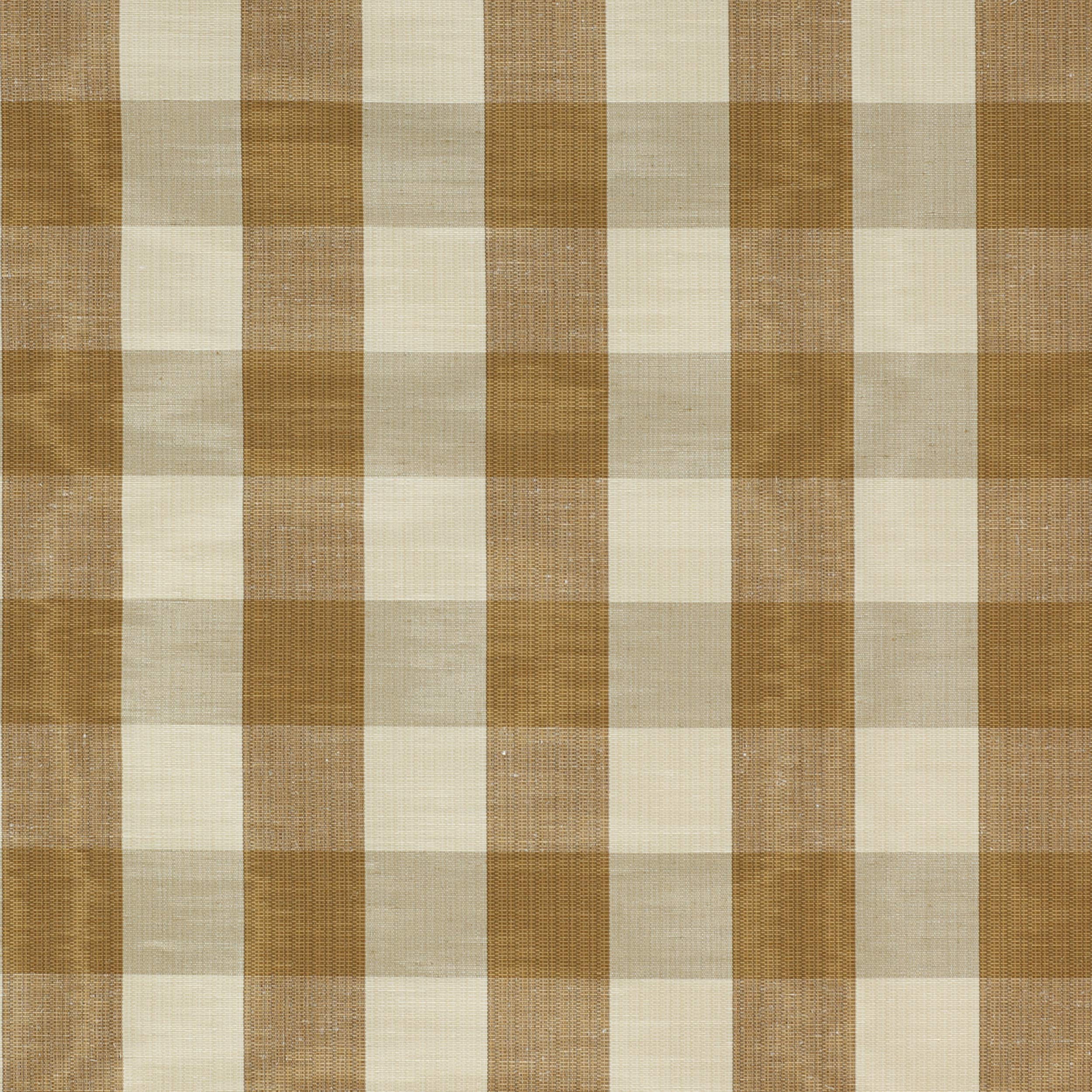 Eaton Check, flax - Cowtan & Tout Design Library