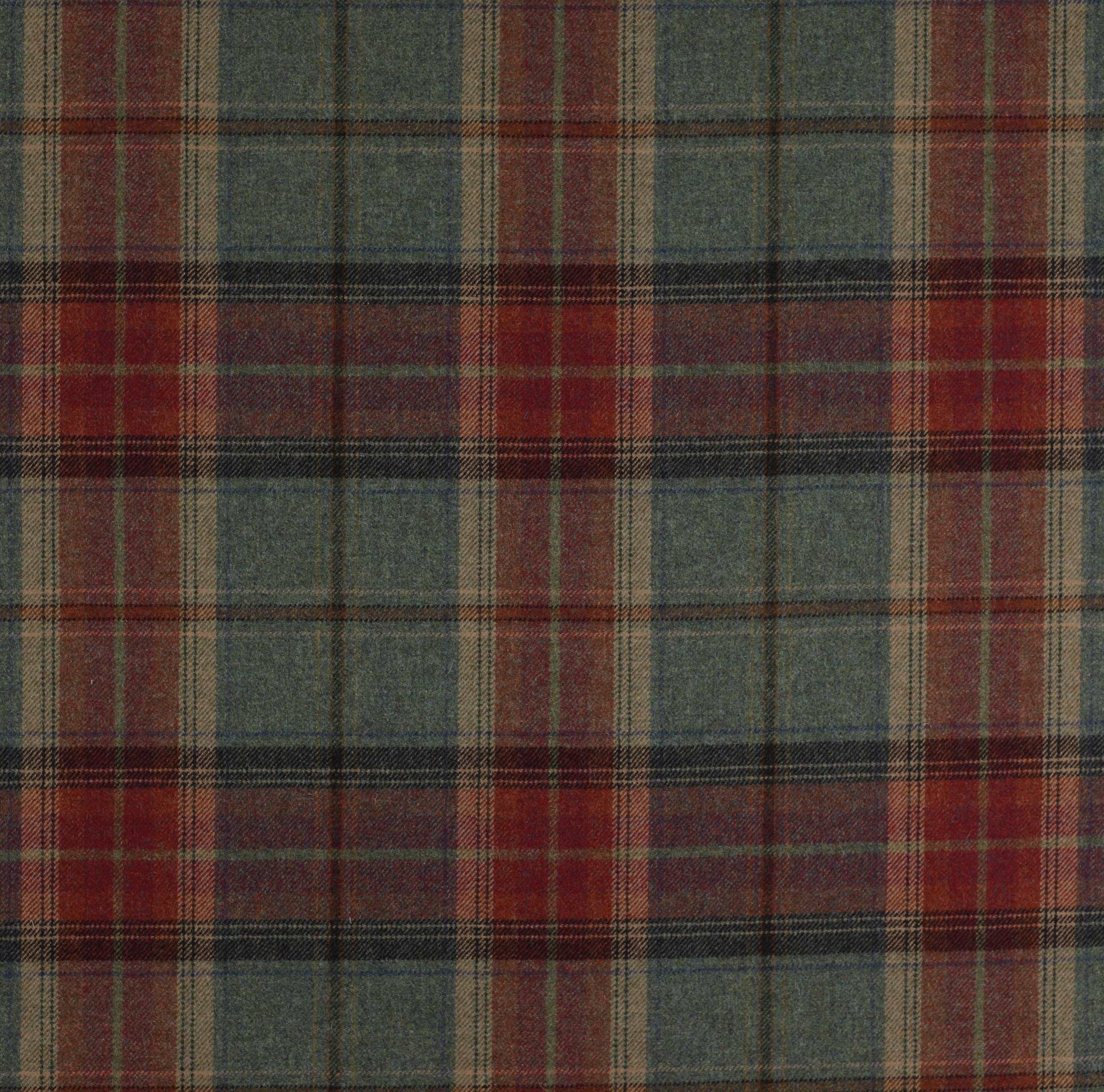 Galloway Plaid, red, green - Cowtan & Tout Design Library