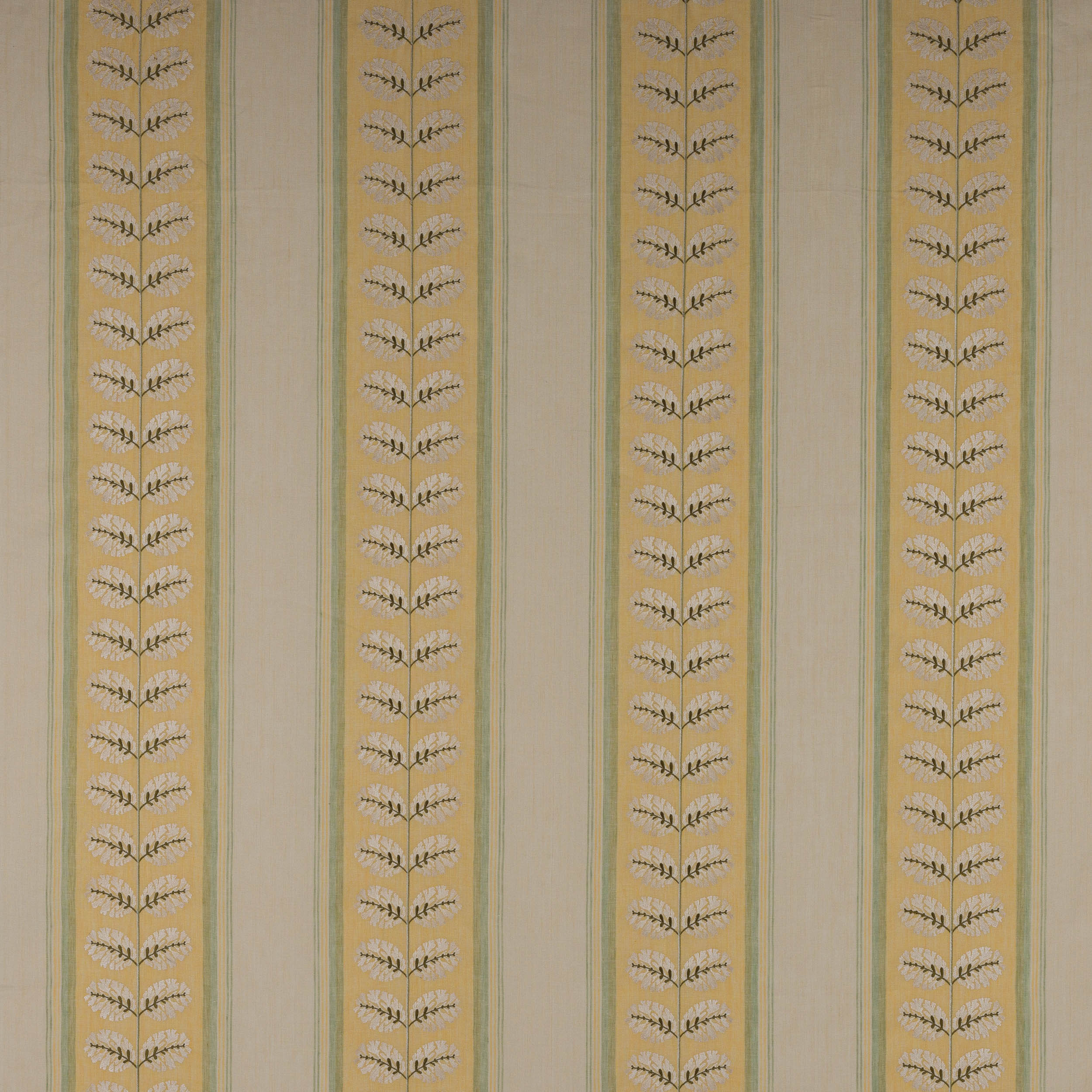 Woodcote Stripe, pink, green - Cowtan & Tout Design Library