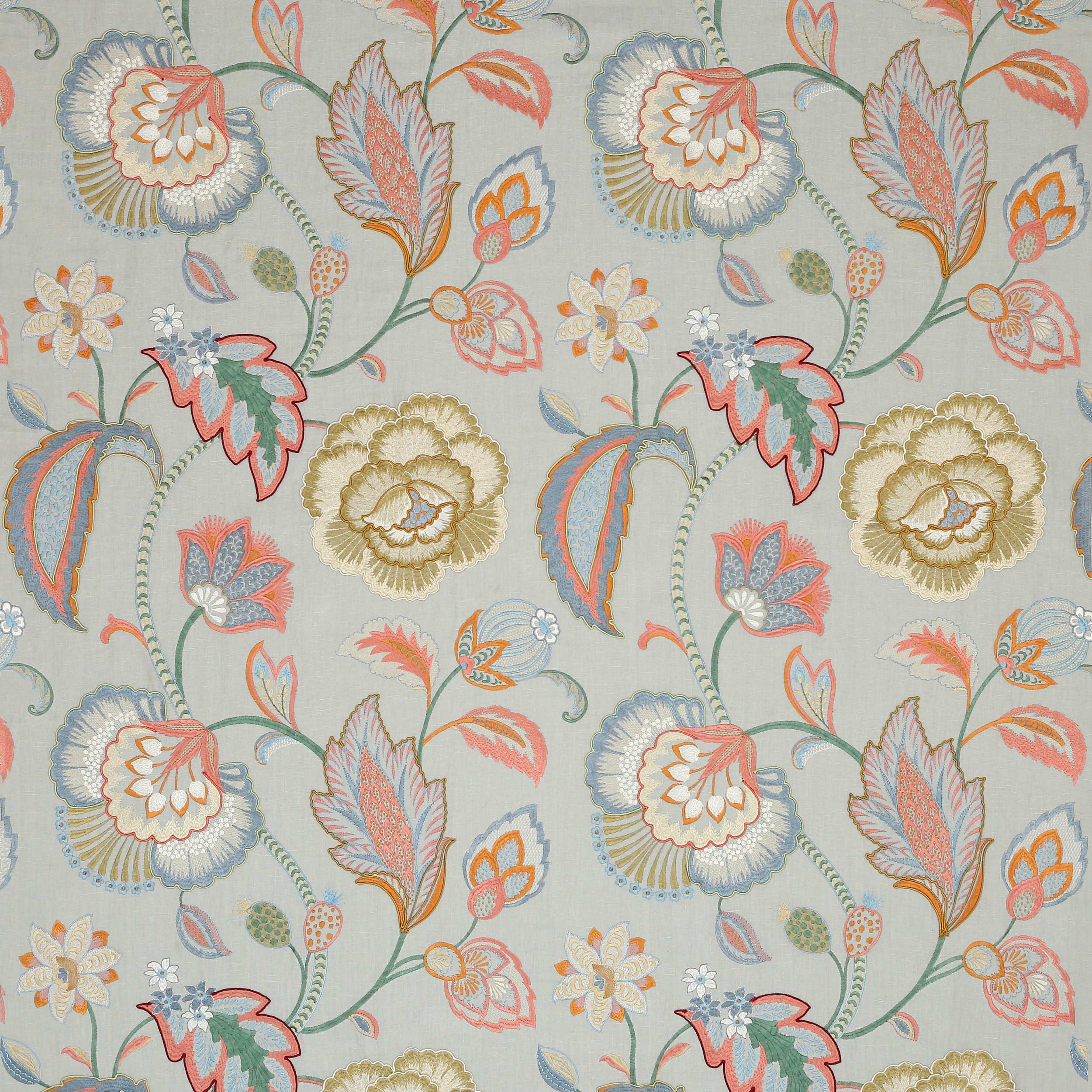 Carmen, red, sienna - Cowtan & Tout Design Library