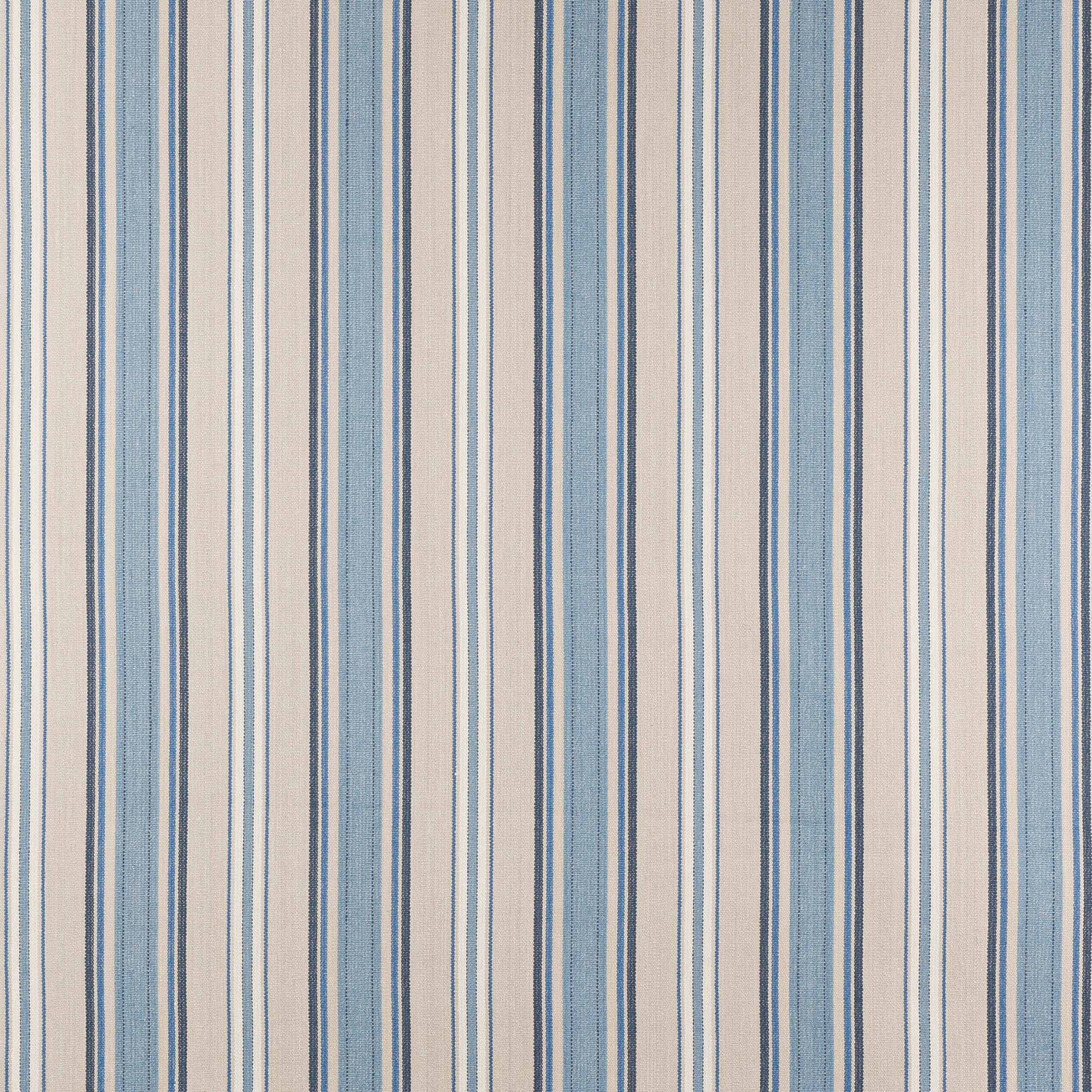 Tango Stripe, linen, blue - Cowtan & Tout Design Library