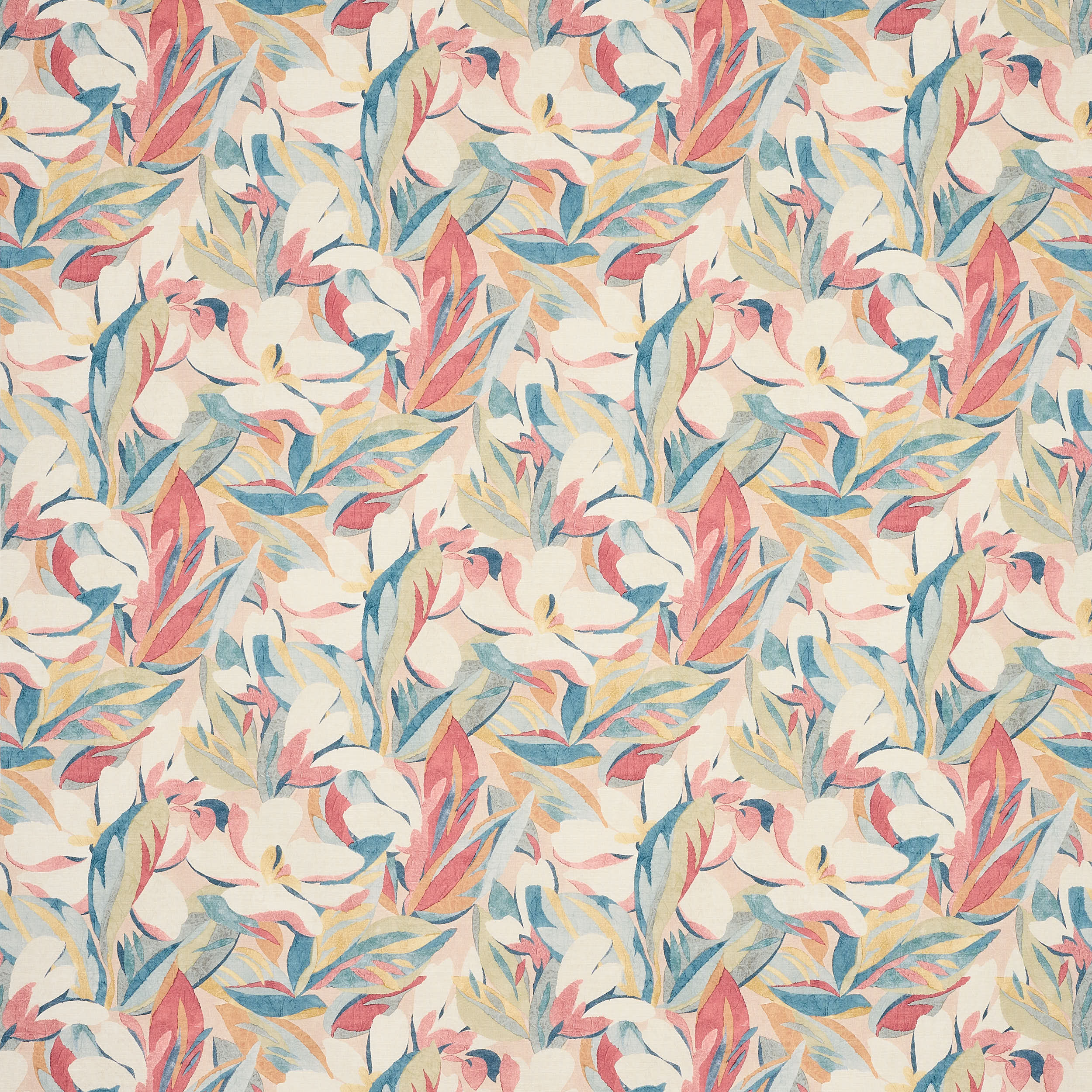 Coletta, pink, leaf - Cowtan & Tout Design Library