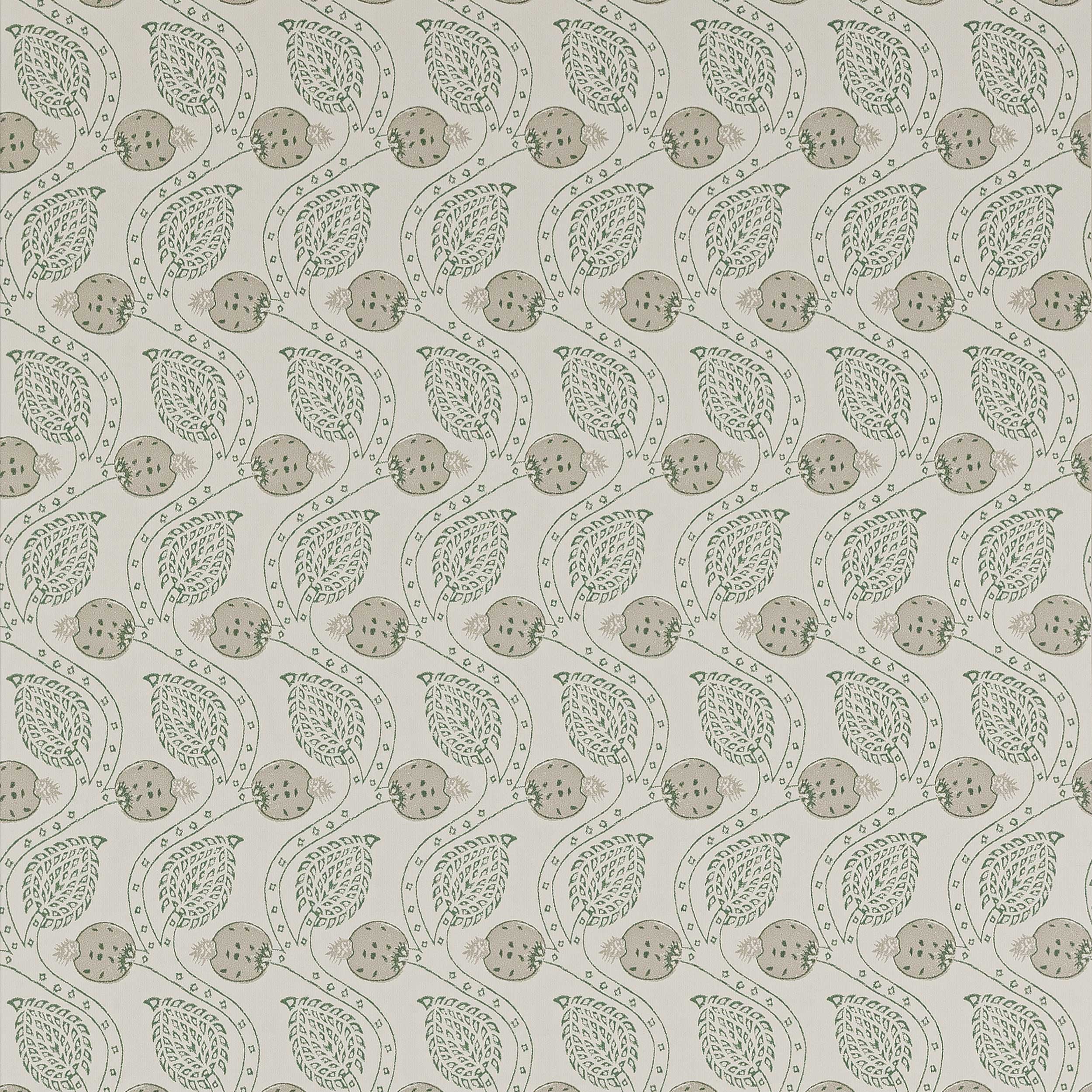Ashmead Wallpaper, leaf - Cowtan & Tout Design Library